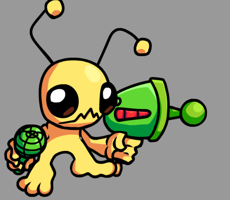 VS ALIEN HOMINID Work In Progress for Friday Night Funkin' | FNF Works ...