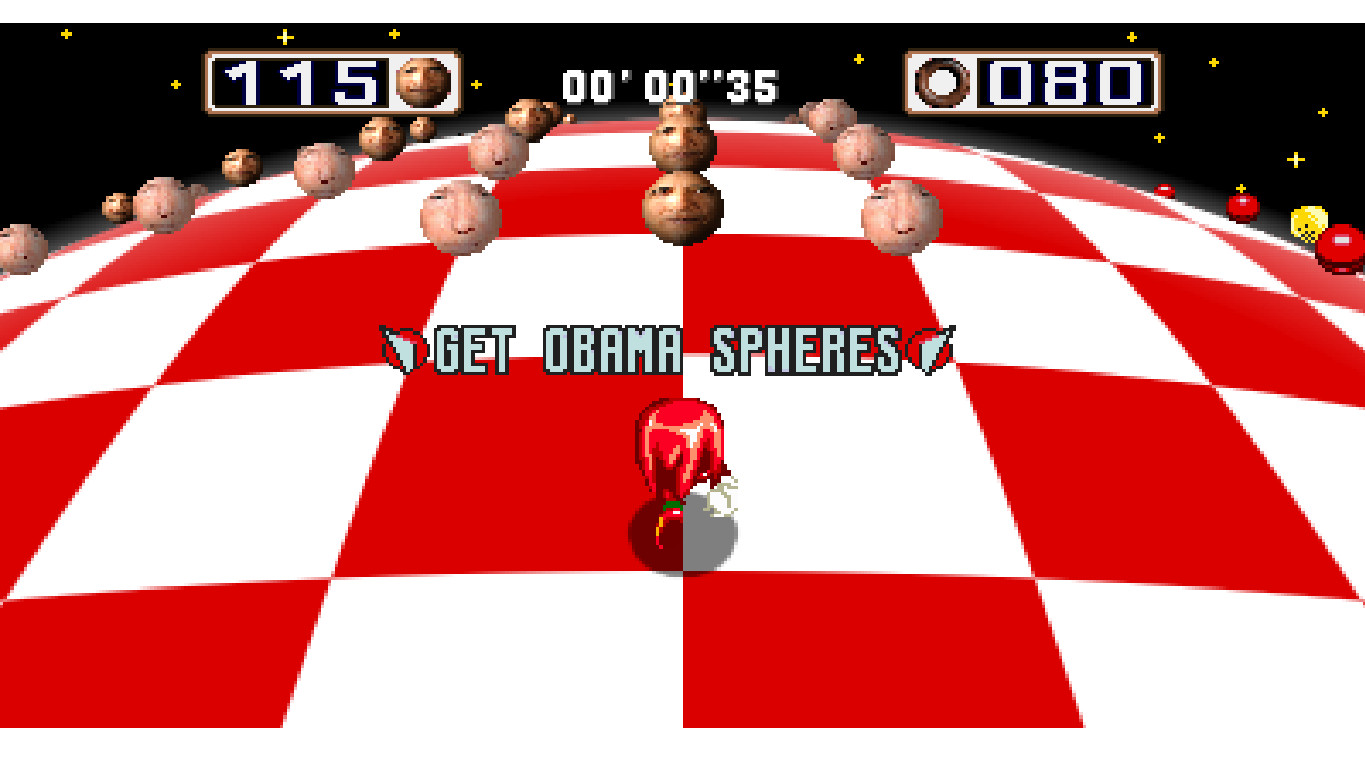 Obama Spheres Work In Progress for Sonic 3 A.I.R. | S3AIR Works In Progress