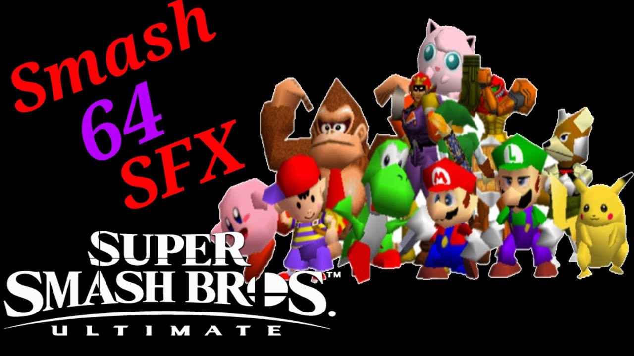 Smash 64 SFX Pack Work In Progress for Super Smash Bros. Ultimate ...
