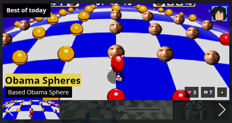 Obama Spheres Work In Progress for Sonic 3 A.I.R. | S3AIR Works In Progress