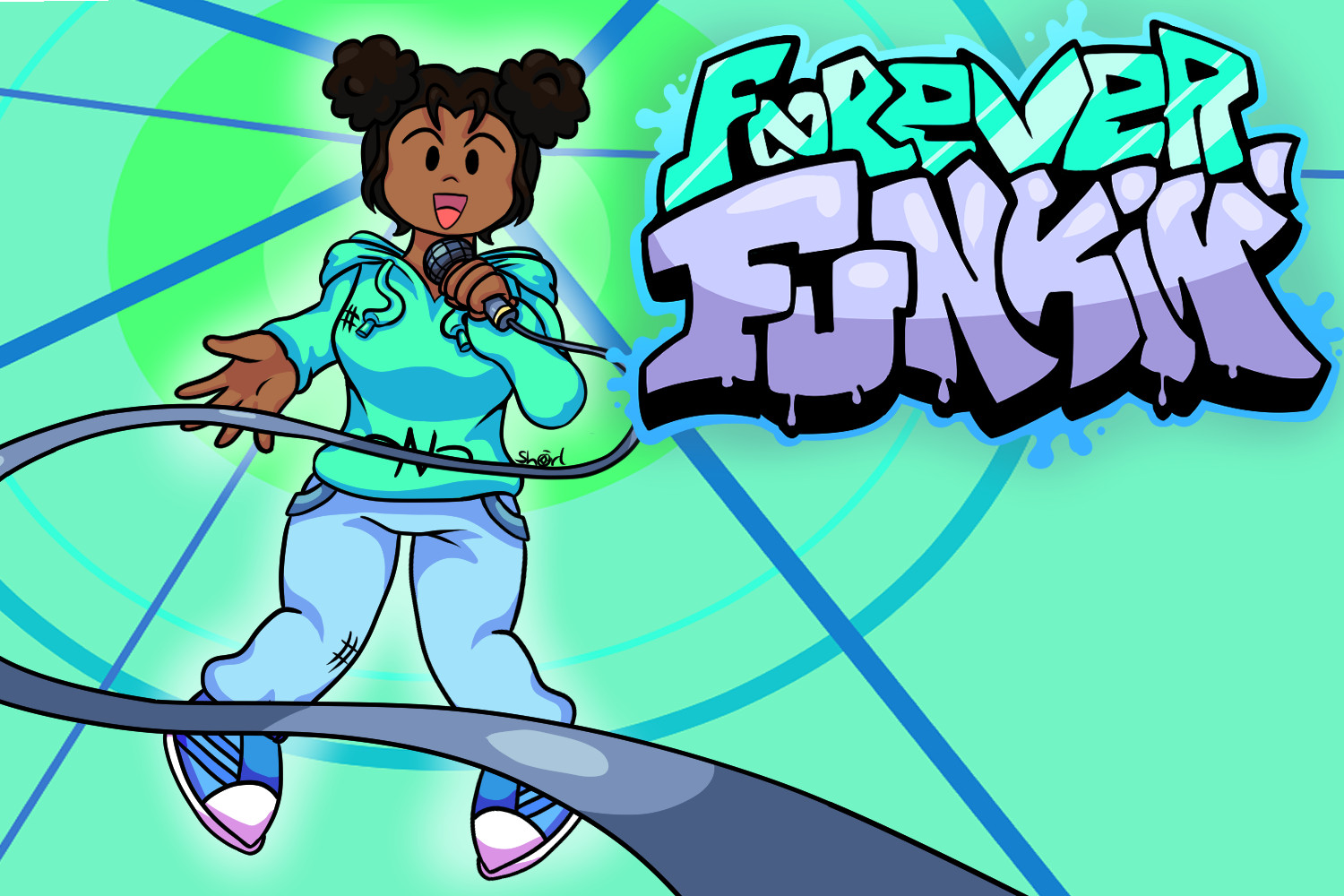 FNF: Forever Funkin' (VS Nenaa) Work In Progress for Friday Night ...