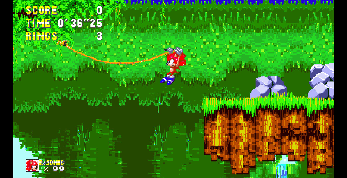 Remastered Red Sonic Work In Progress for Sonic 3 A.I.R. | S3AIR Works ...