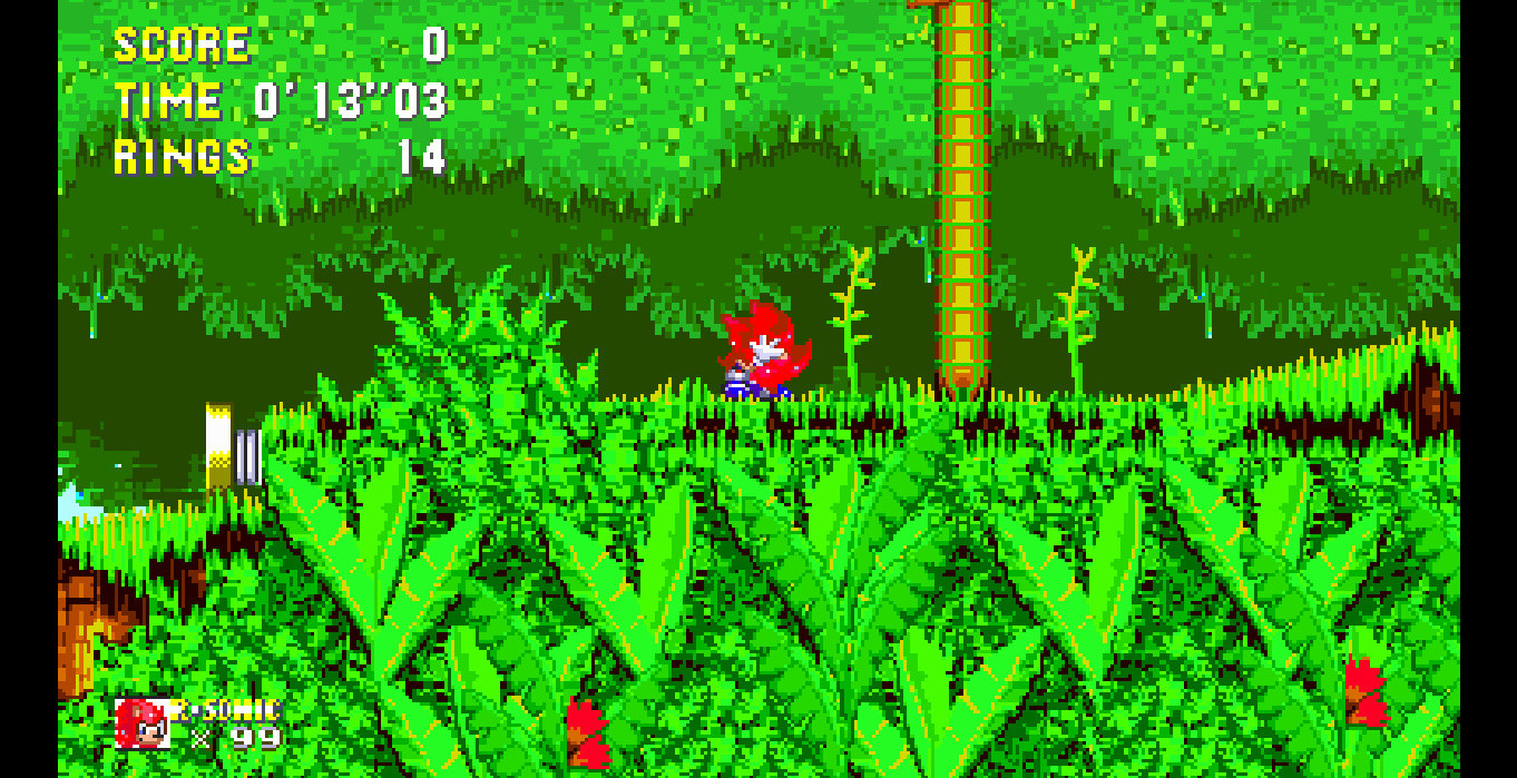 Remastered Red Sonic Work In Progress for Sonic 3 A.I.R. | S3AIR Works ...