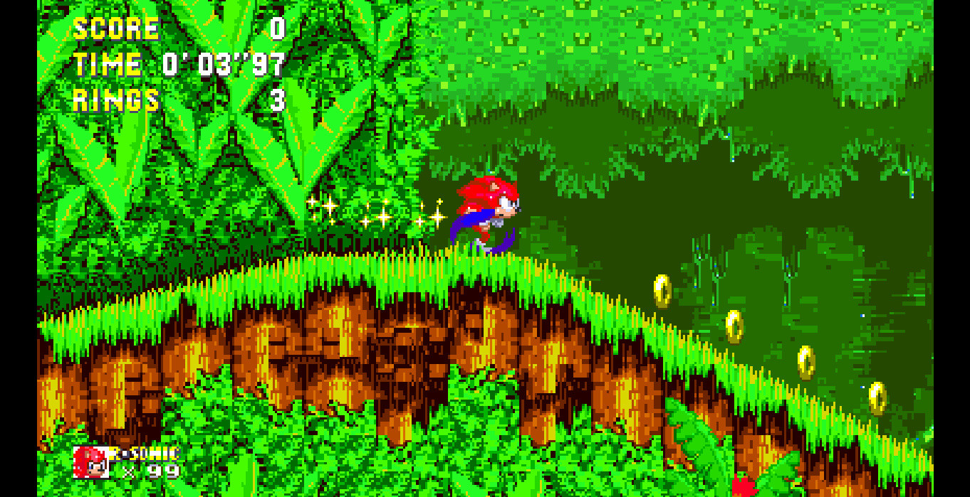 Remastered Red Sonic Work In Progress for Sonic 3 A.I.R. | S3AIR Works ...