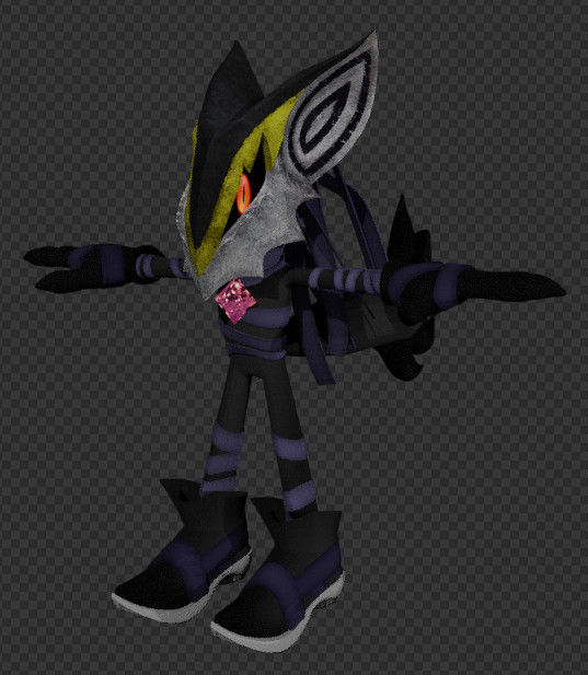 Concept Infinite Work In Progress for Sonic Forces | SFCS Works In Progress