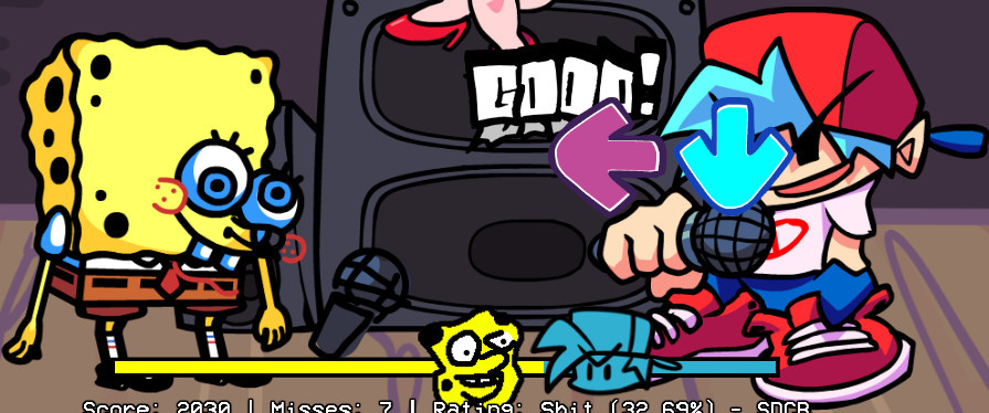 High Effort IP (Vs. Spong) WIP Work In Progress for Friday Night Funkin ...