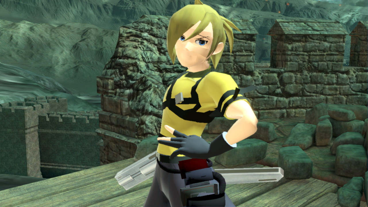 Saki Amamiya Sin And Punishment Super Smash Bros Ultimate Works In Progress