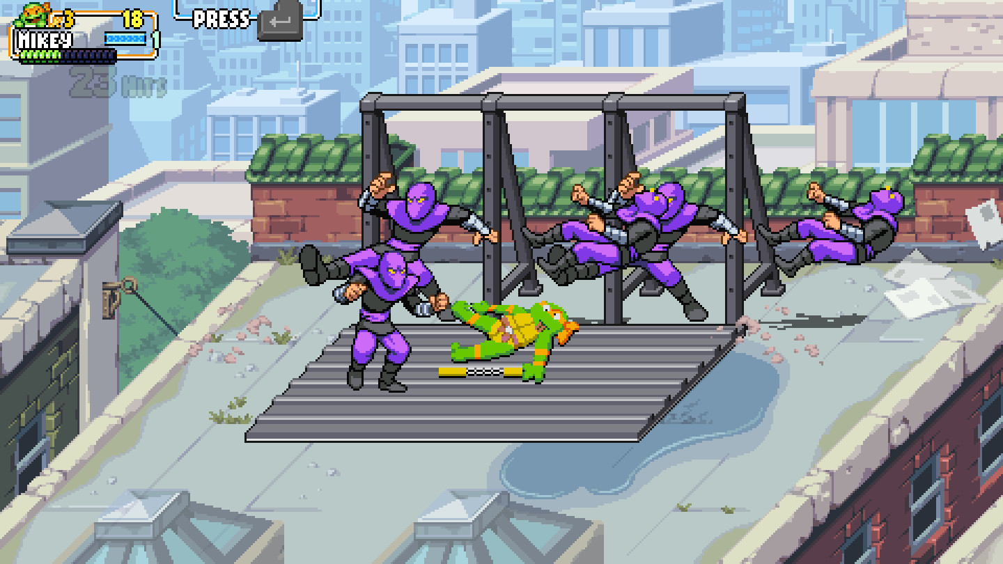 Turtles in Time Sprites in Shredder's Revenge [Teenage Mutant Ninja ...