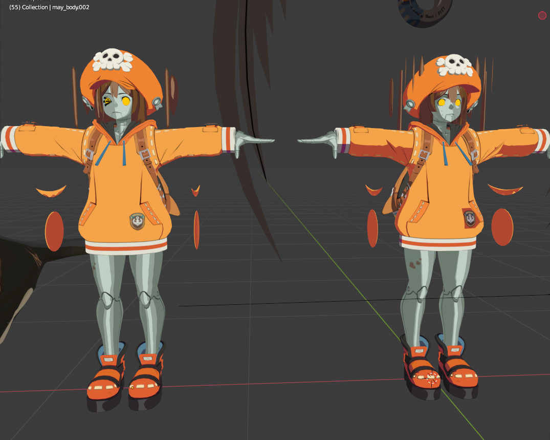 Robo-May (recolor) [GUILTY GEAR -STRIVE-] [Works In Progress]