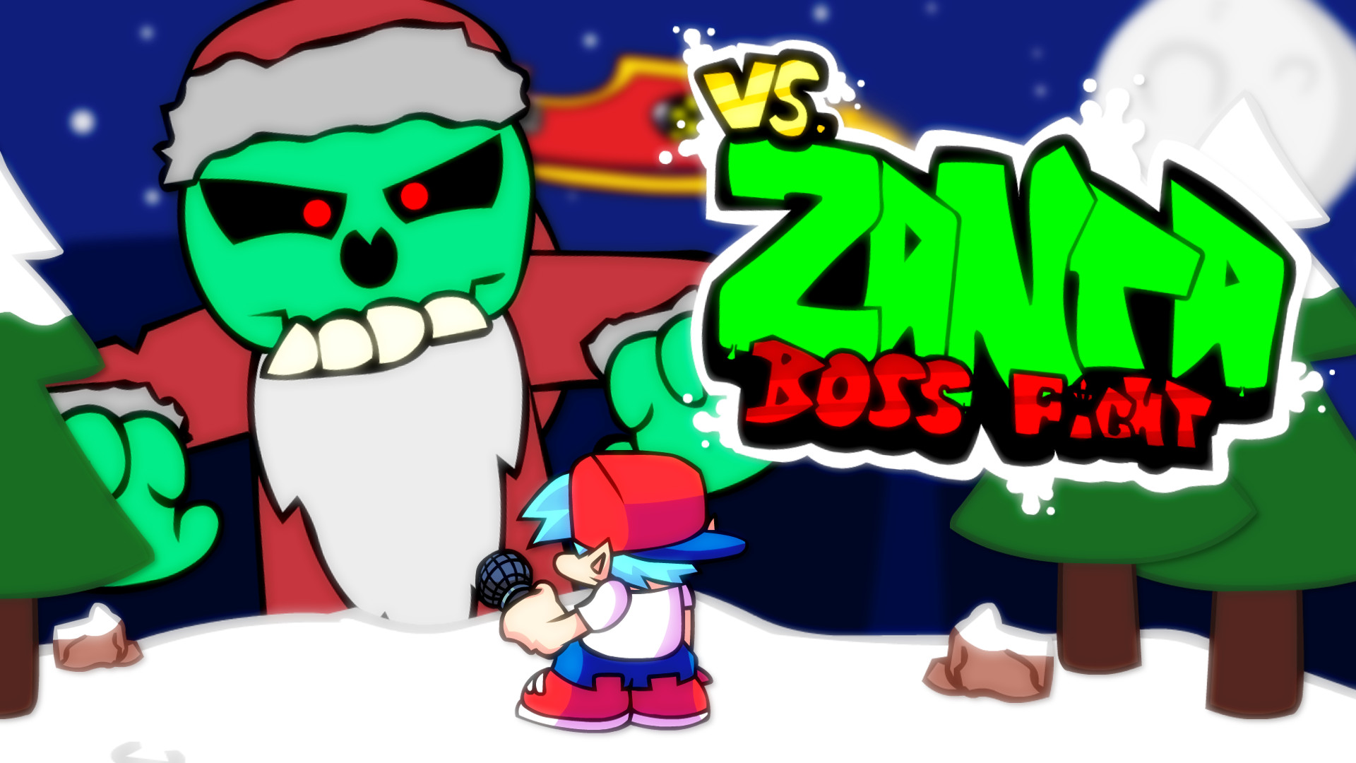 Friday Night Funkin': VS Zanta BOSS FIGHT (wip) Work In Progress for ...