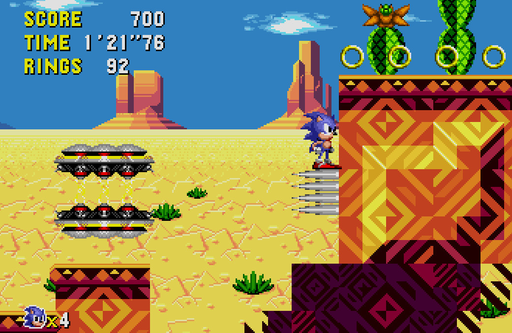 Desert Dazzle... but the stage is finished Work In Progress for Sonic ...
