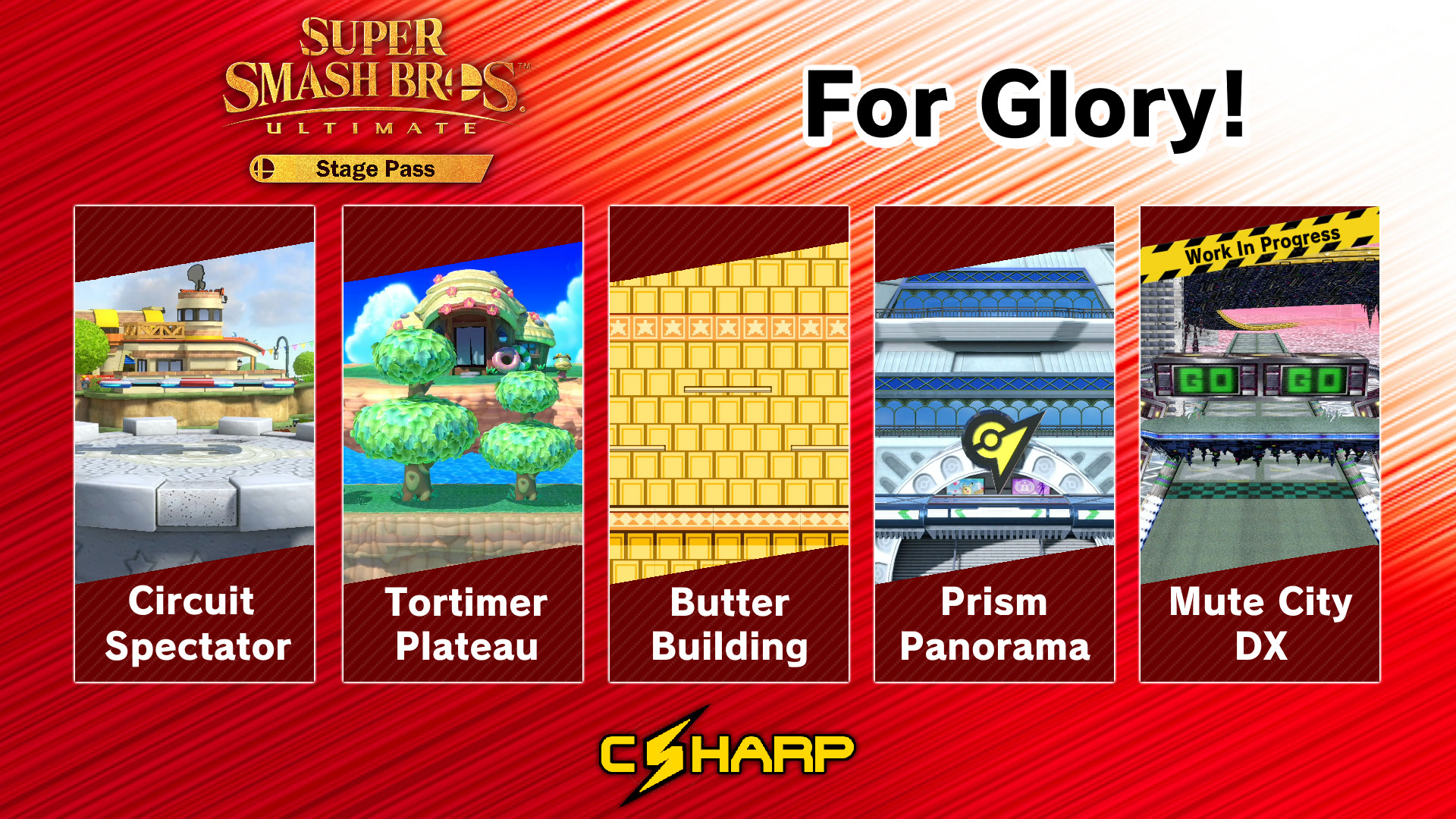 For Glory! Work In Progress for Super Smash Bros. Ultimate | SSBU Works ...