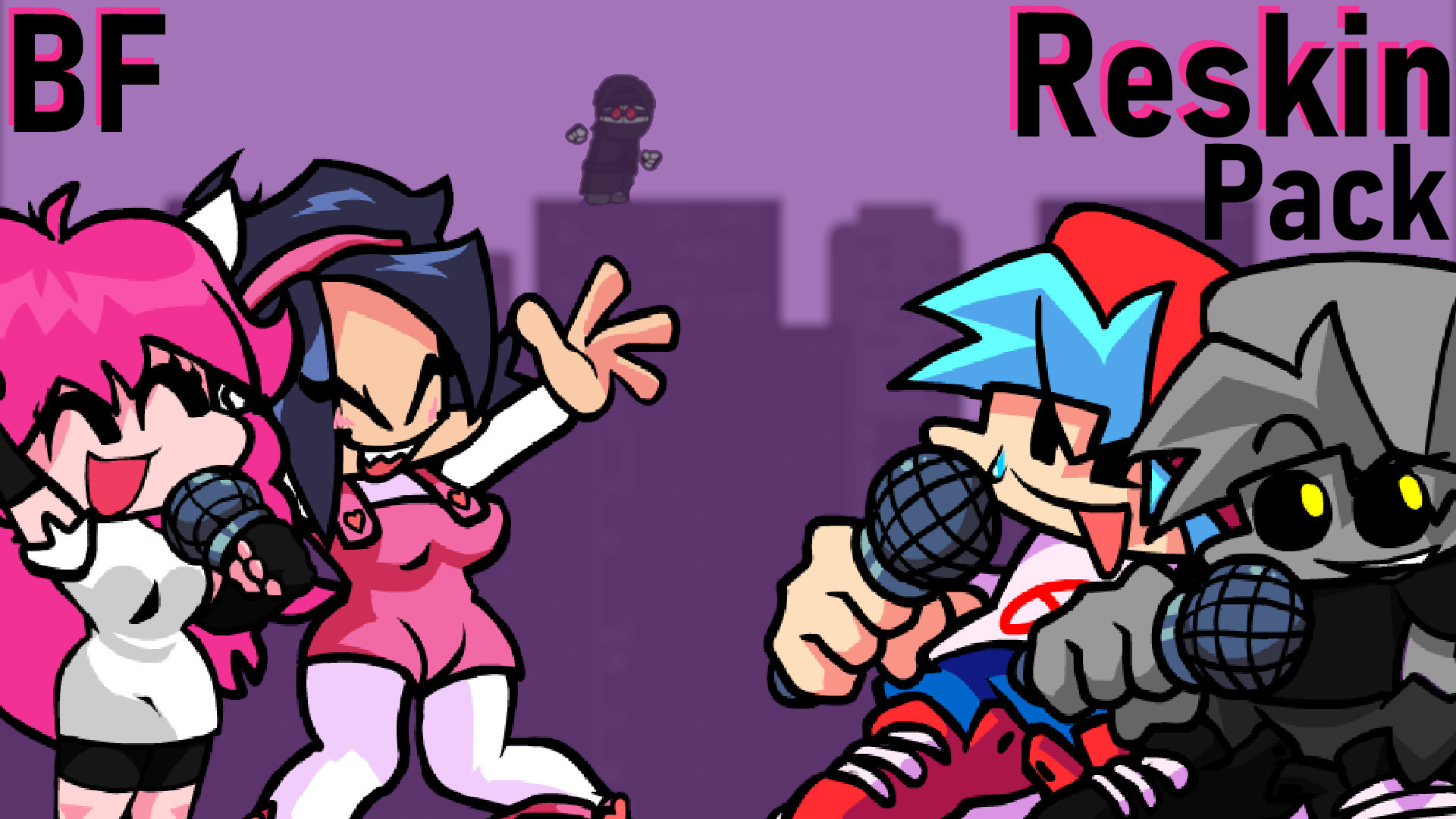 BF reskin pack Work In Progress for Friday Night Funkin' | FNF Works In ...