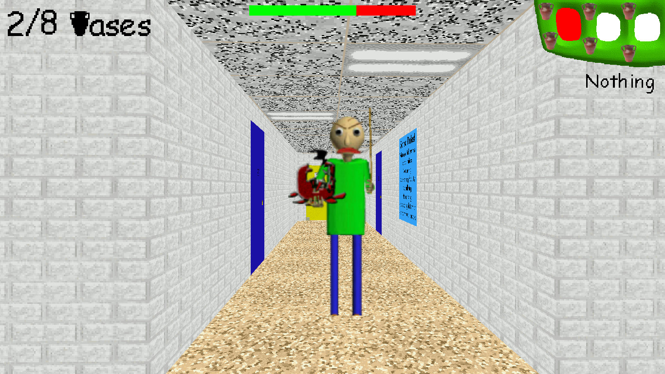 Baldi's New Vase Work In Progress for Baldi's Basics | Baldi Works In ...