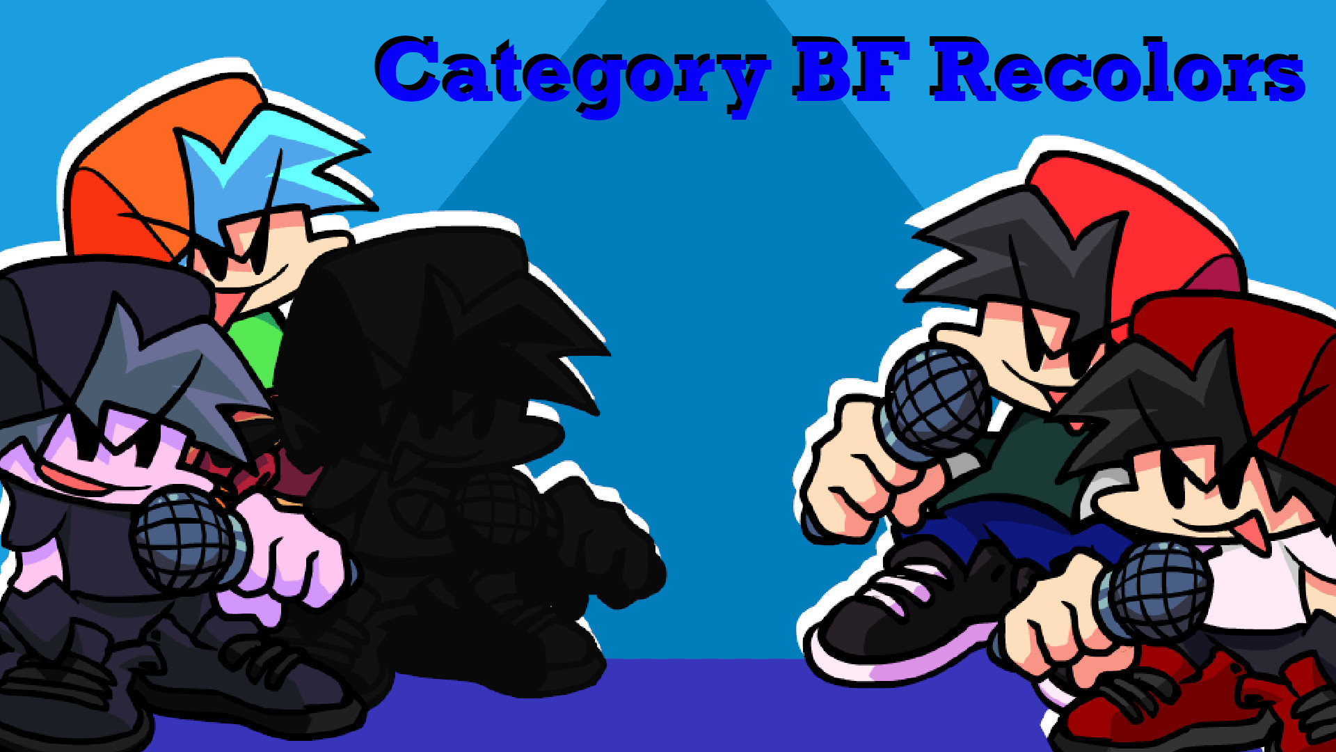 BF reskin pack Work In Progress for Friday Night Funkin' | FNF Works In ...