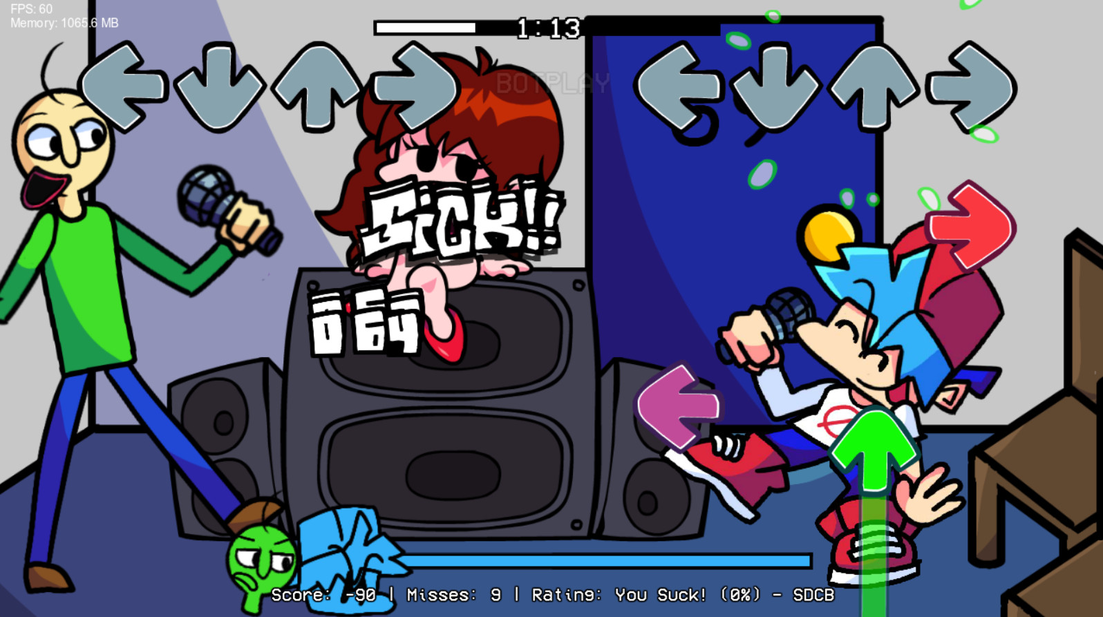 Baldi's Basics Mod Work In Progress for Friday Night Funkin' | FNF ...