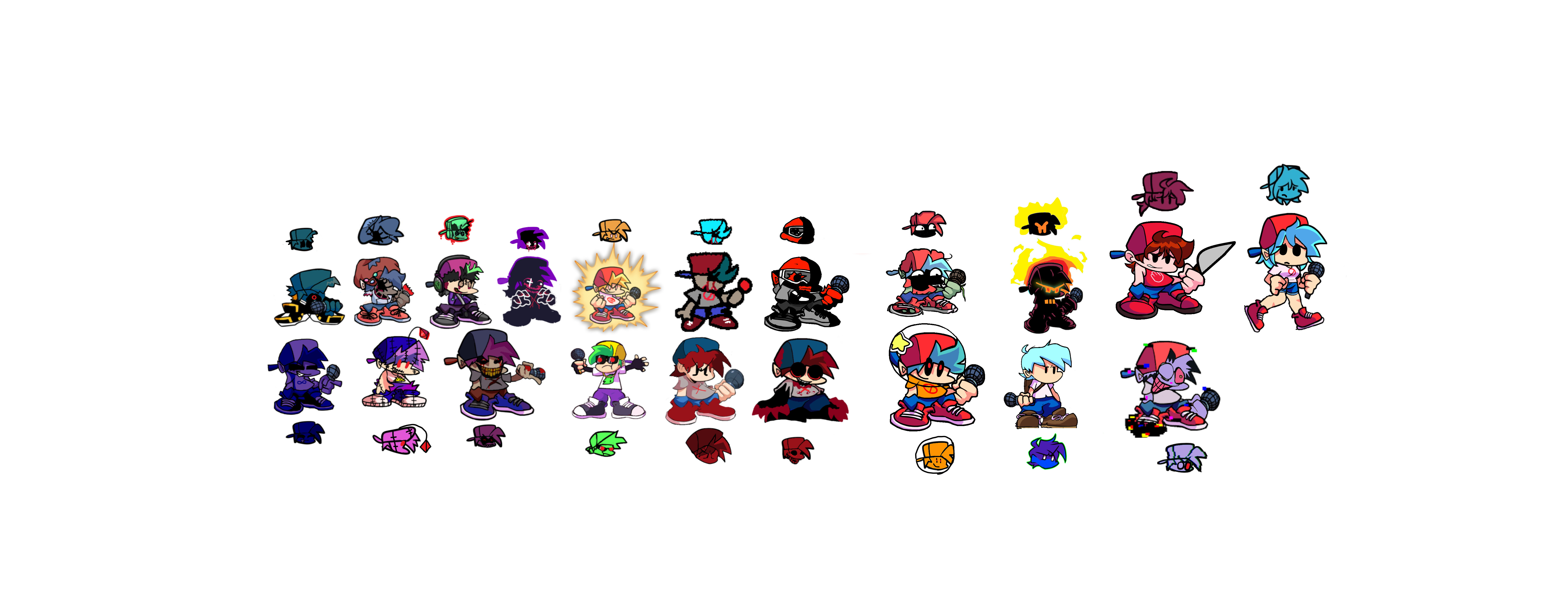 BF.exe Full mod! [Friday Night Funkin'] [Works In Progress]