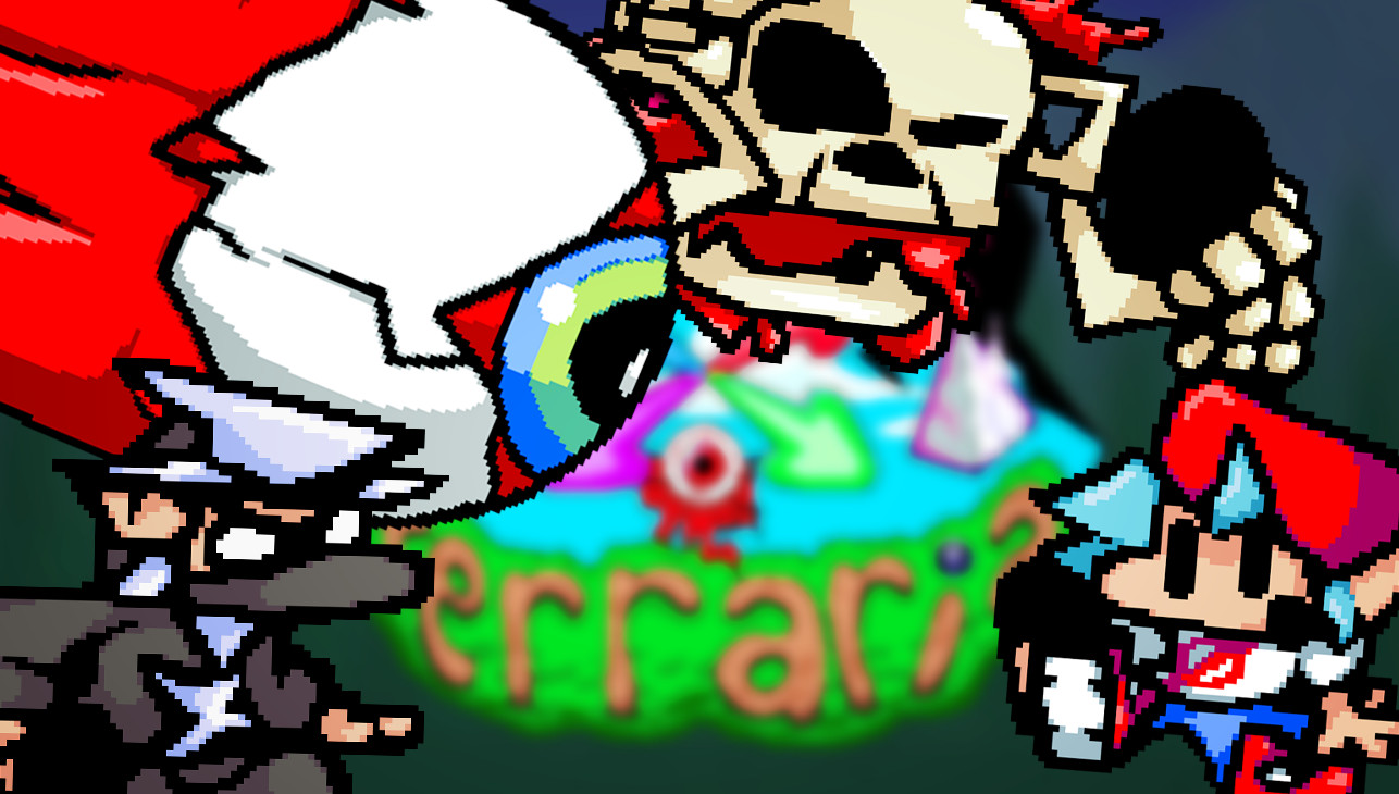 FNF x Terraria Work In Progress for Friday Night Funkin' | FNF Works In ...