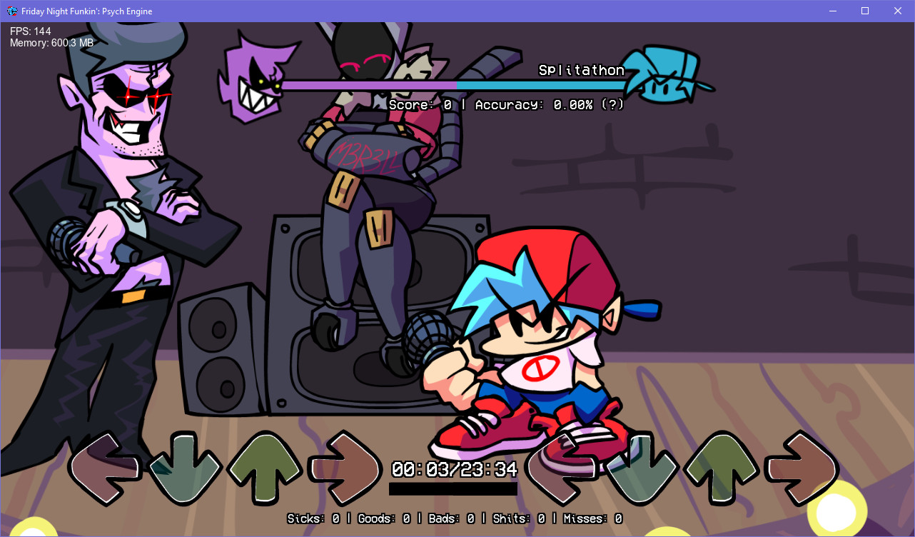 Splitathon 2 Full Chart Work In Progress for Friday Night Funkin' | FNF ...