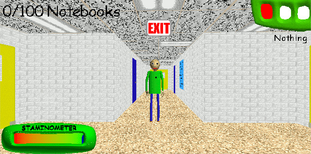 Your friend is dumb and left 100 Notebooks Work In Progress for Baldi's ...