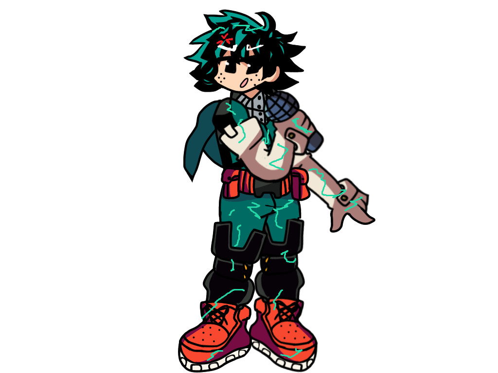 My Hero Funkin (Deku Mod) Work In Progress for Friday Night Funkin ...