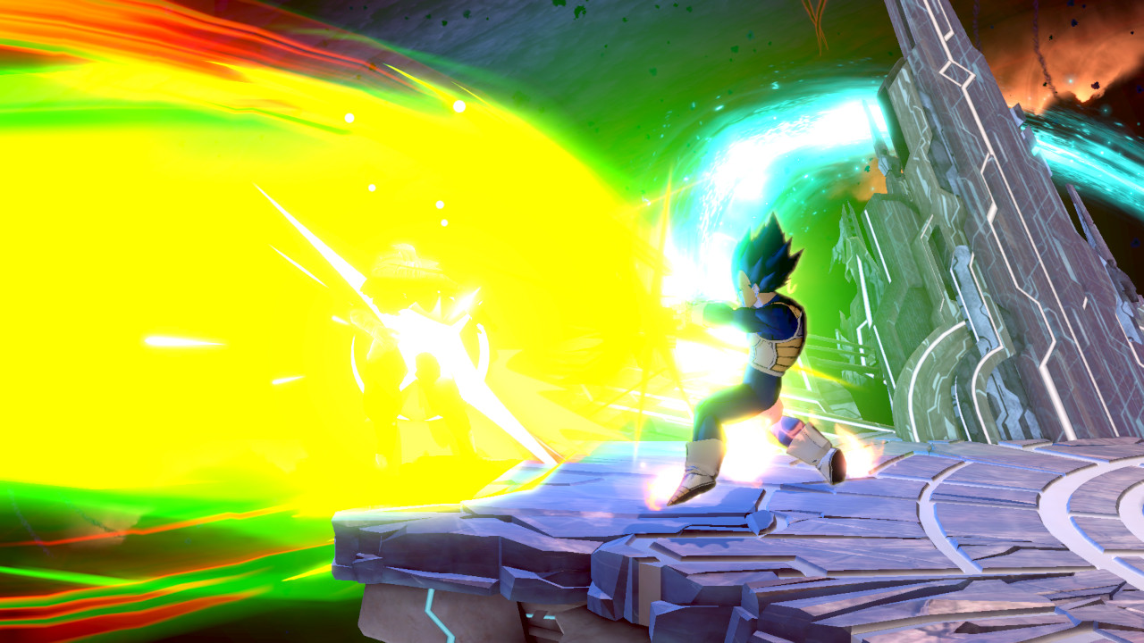 Vegeta Moveset over Lucario Work In Progress for Super Smash Bros ...