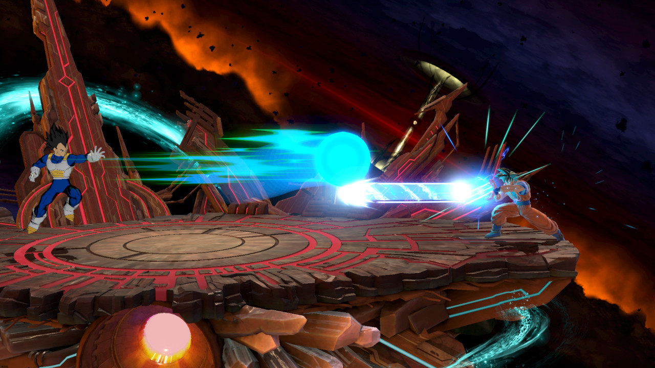 Vegeta Moveset over Lucario Work In Progress for Super Smash Bros ...