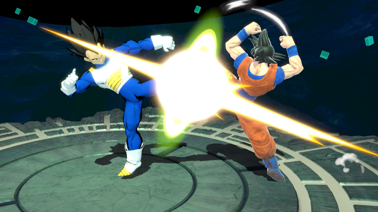 Vegeta Moveset over Lucario Work In Progress for Super Smash Bros ...