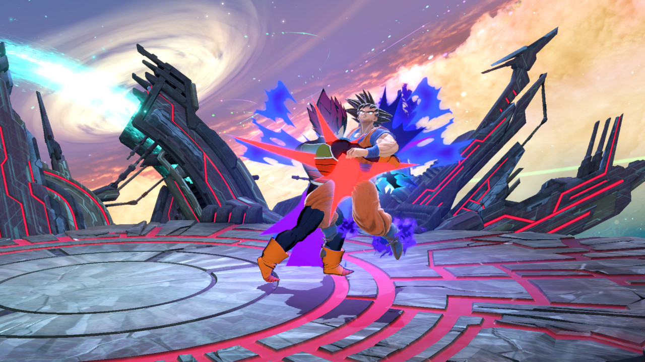 Vegeta Moveset over Lucario Work In Progress for Super Smash Bros ...