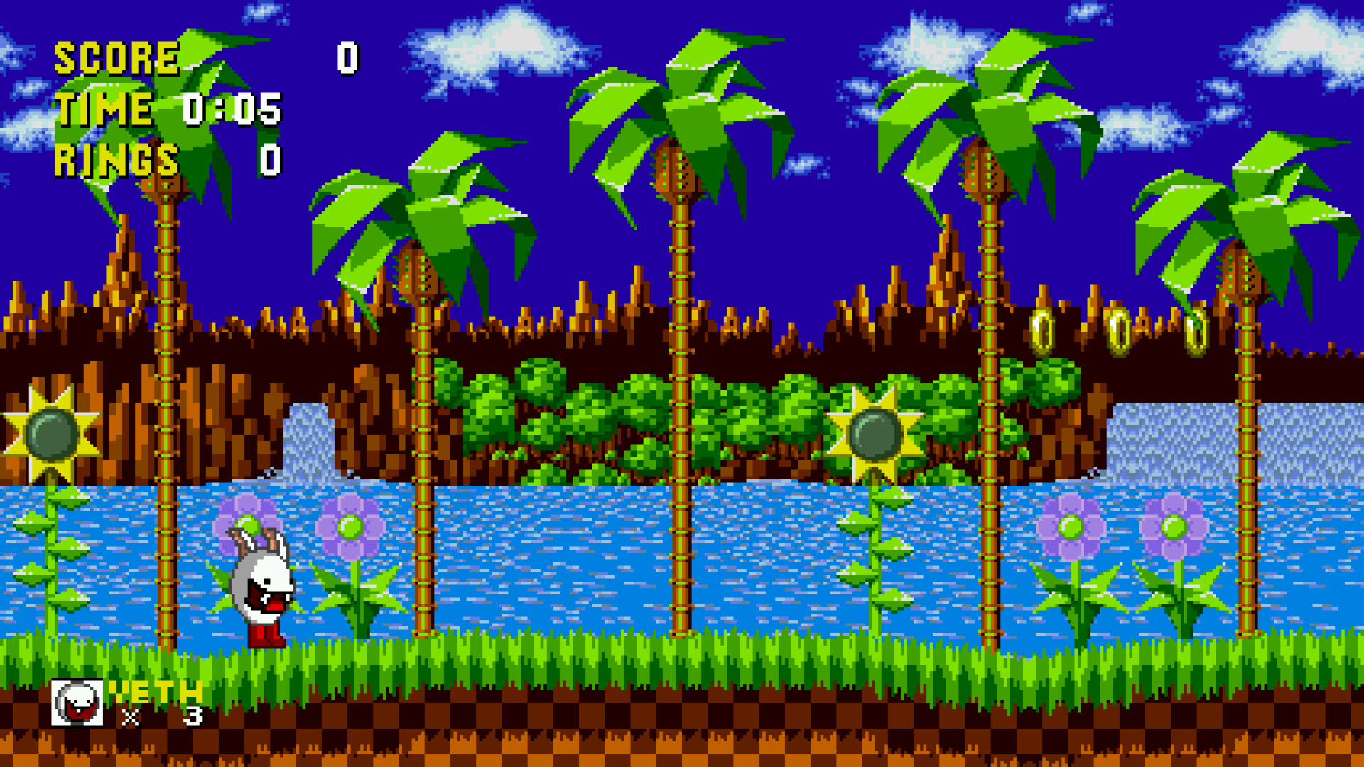 Yeth the Rabbit in Sonic 1 Work In Progress for Sonic Origins | SO ...