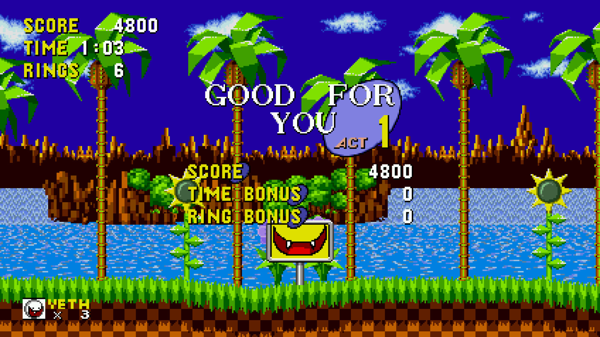 Yeth the Rabbit in Sonic 1 Work In Progress for Sonic Origins | SO ...