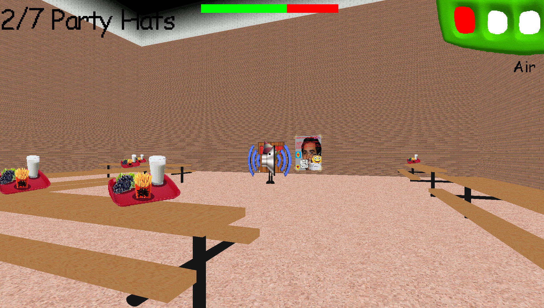 Doodle's Party Hat Calamity! (WIP) Work In Progress for Baldi's Basics ...