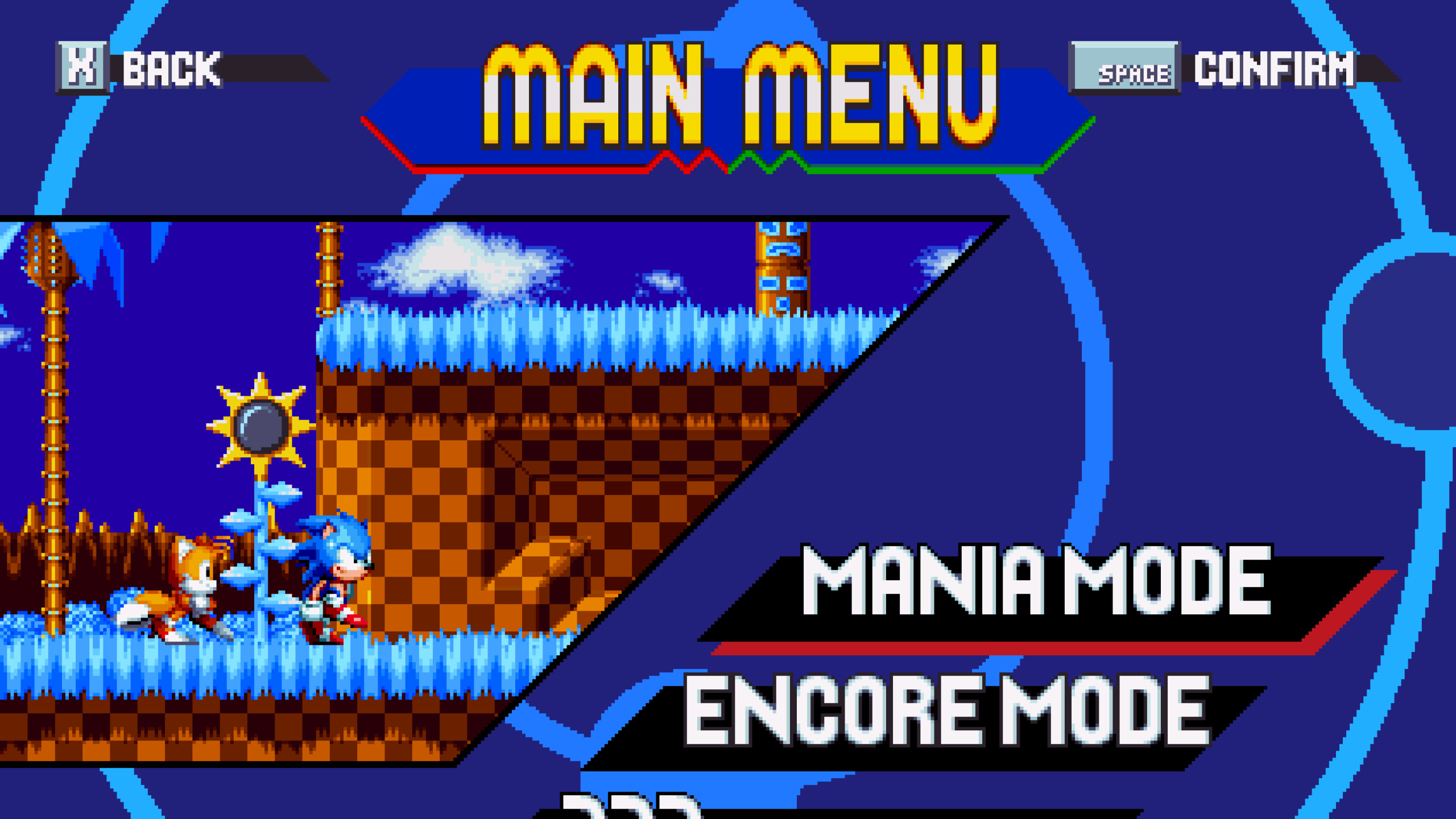 Blue Mania [Sonic Mania] [Works In Progress]
