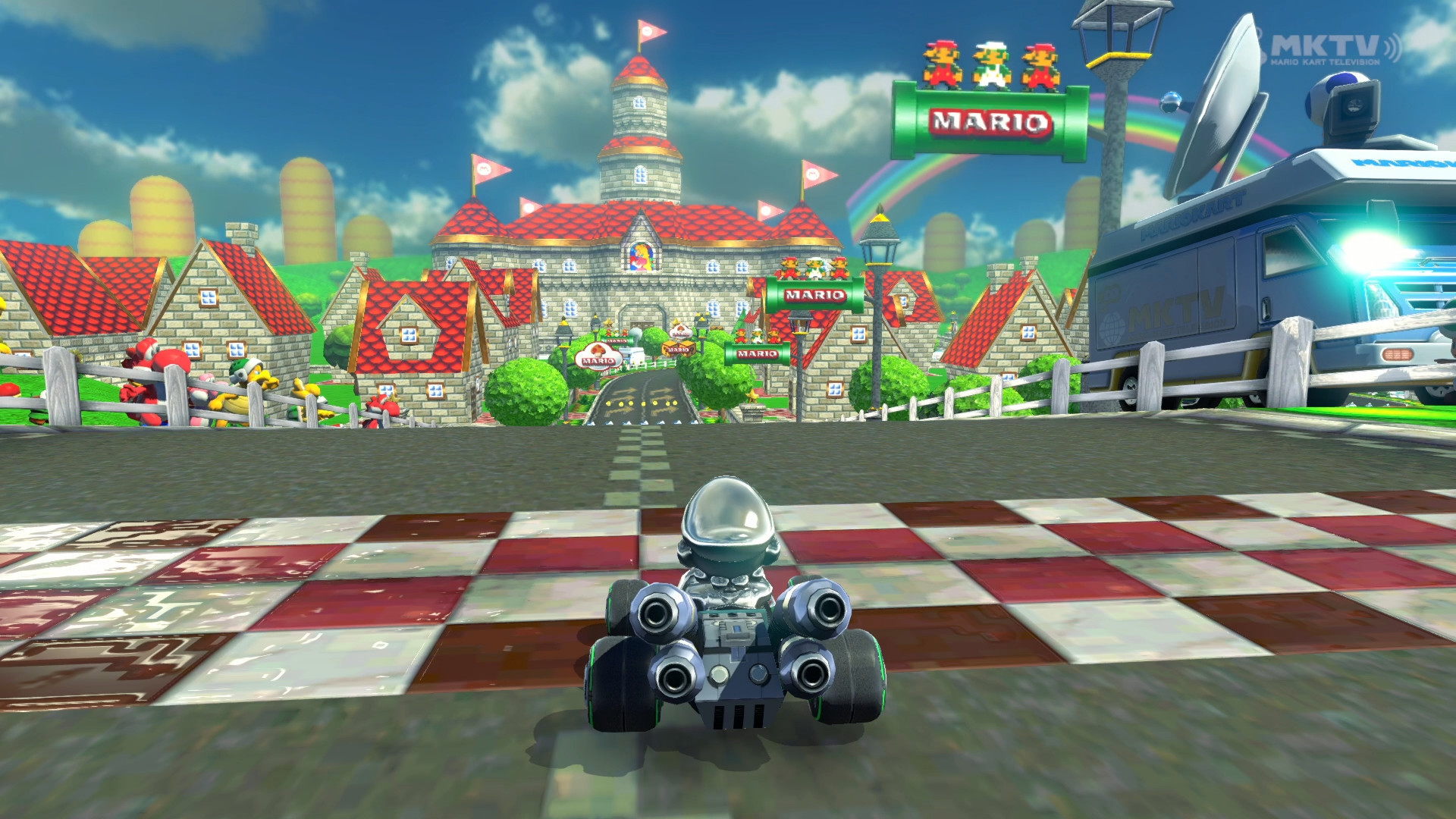 Mario Kart Wii style modpack Work In Progress for Mario Kart 8 | MK8 Works In Progress