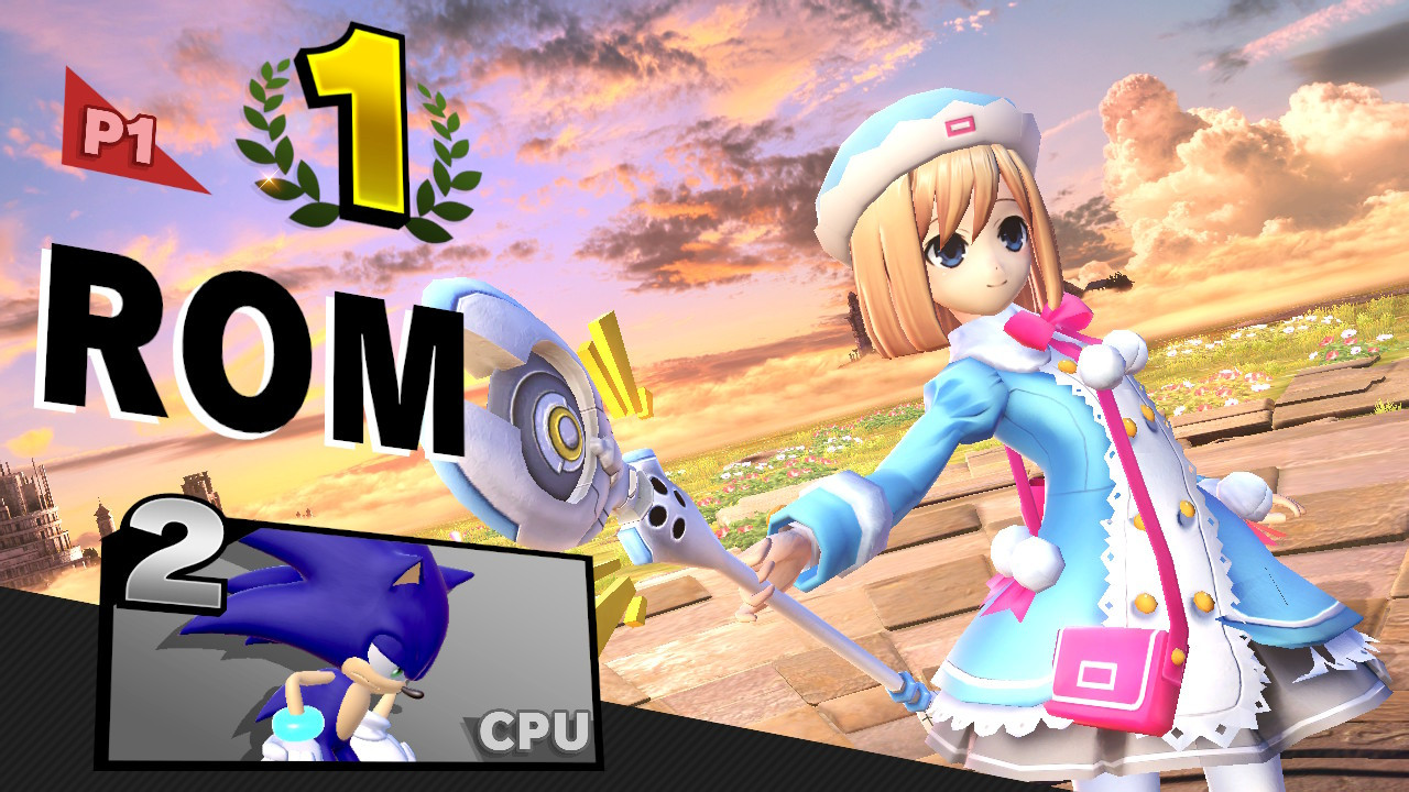 Rom (Neptunia) over Palu Work In Progress for Super Smash Bros ...