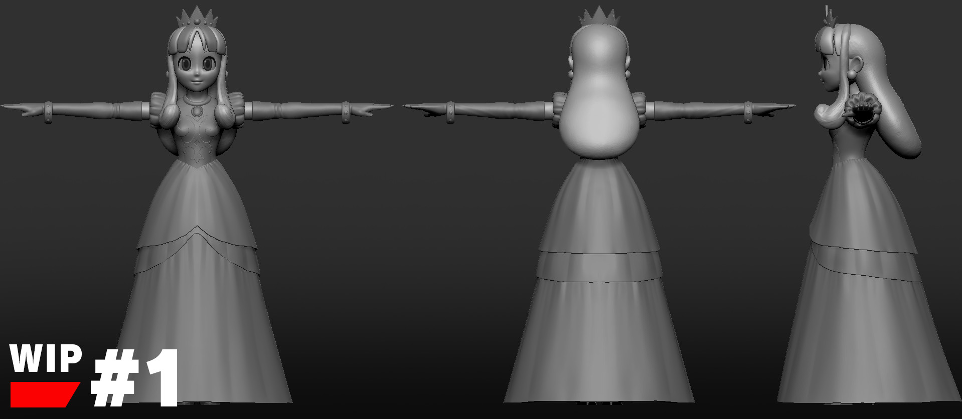 (WIP) Princess Shokora Work In Progress for Super Smash Bros. Ultimate ...