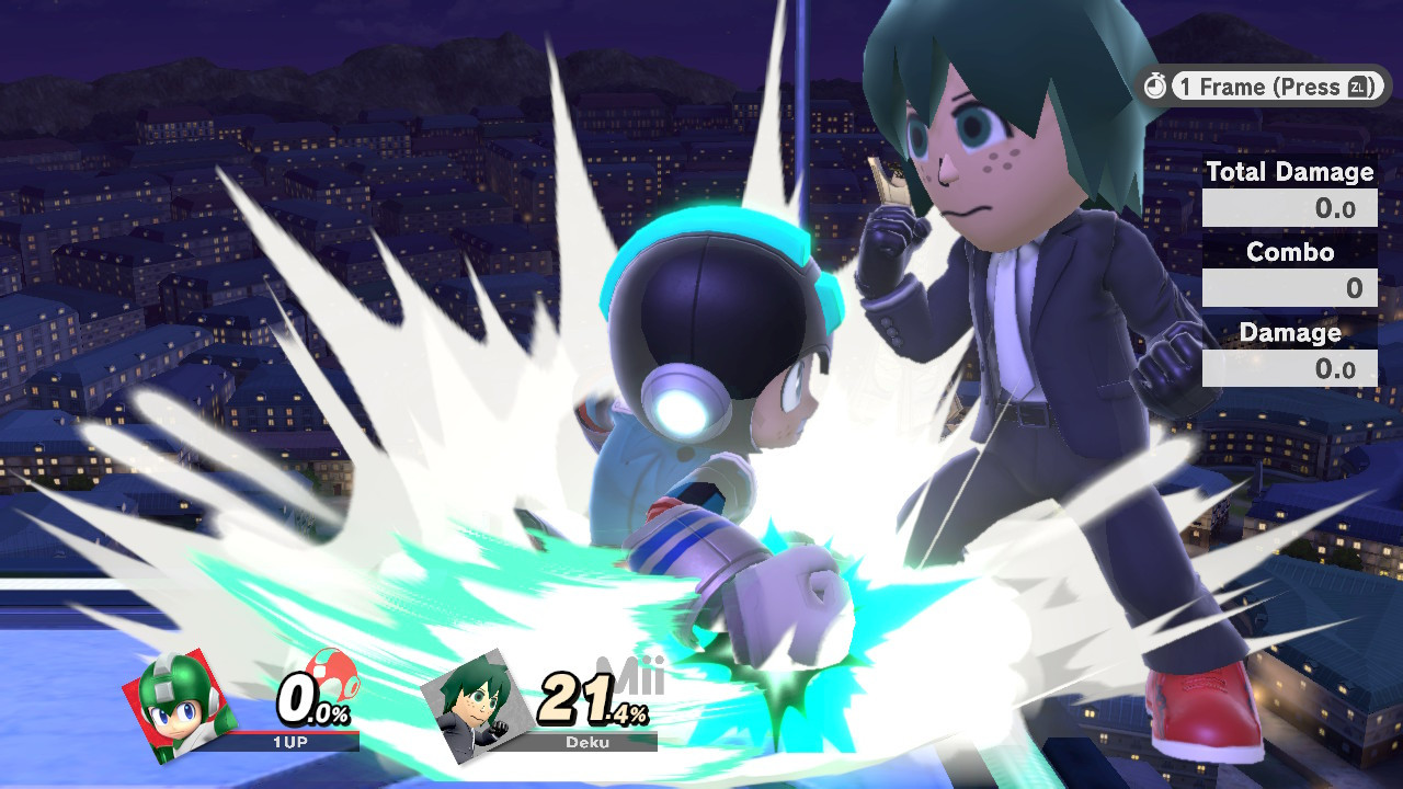 Deku Themed Mega Man Work In Progress for Super Smash Bros. Ultimate ...
