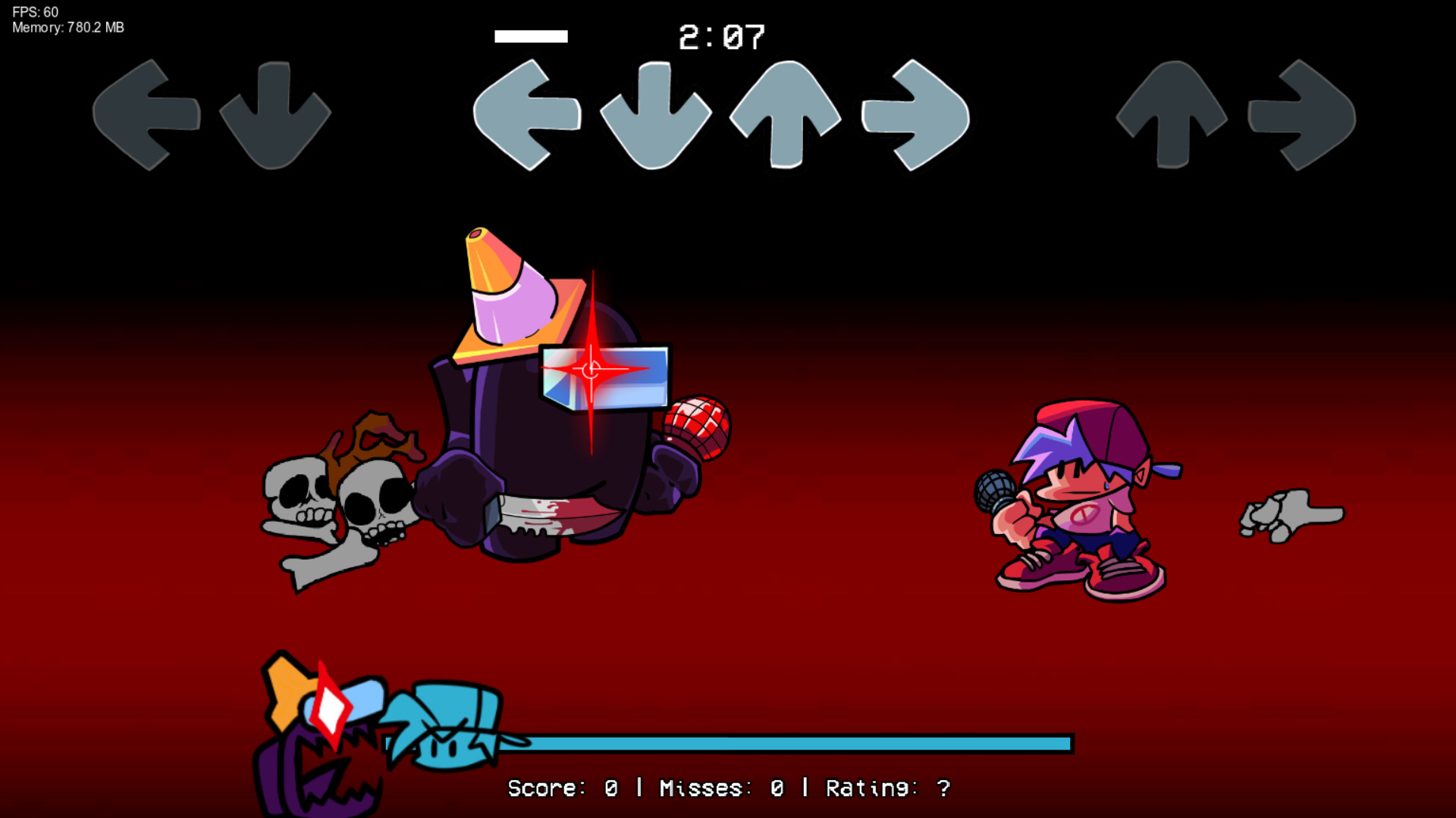 Imnfyou's Black Impostor V4 Fanmade [H3LLCH4RT] [Friday Night Funkin ...