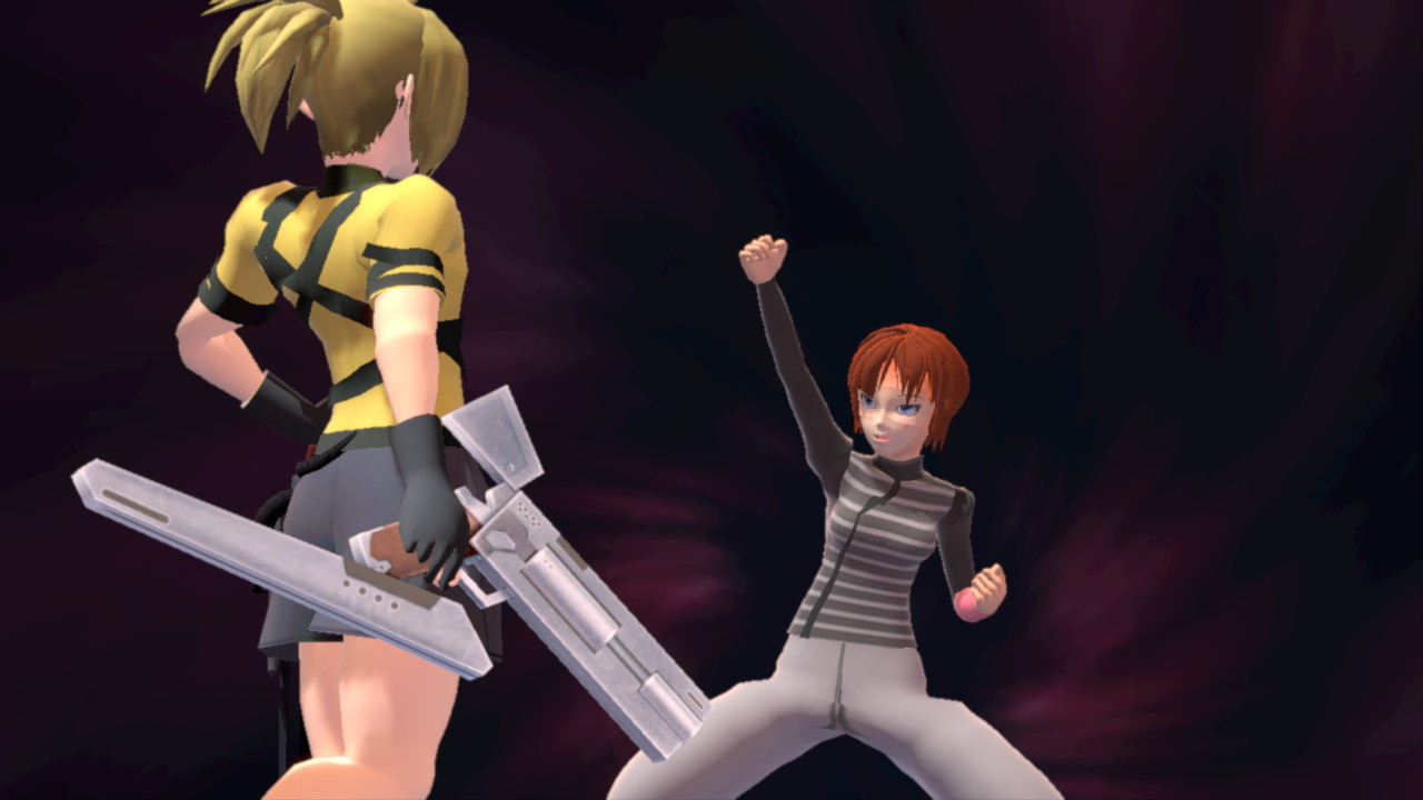 Saki Amamiya Sin And Punishment Super Smash Bros Ultimate Works In Progress