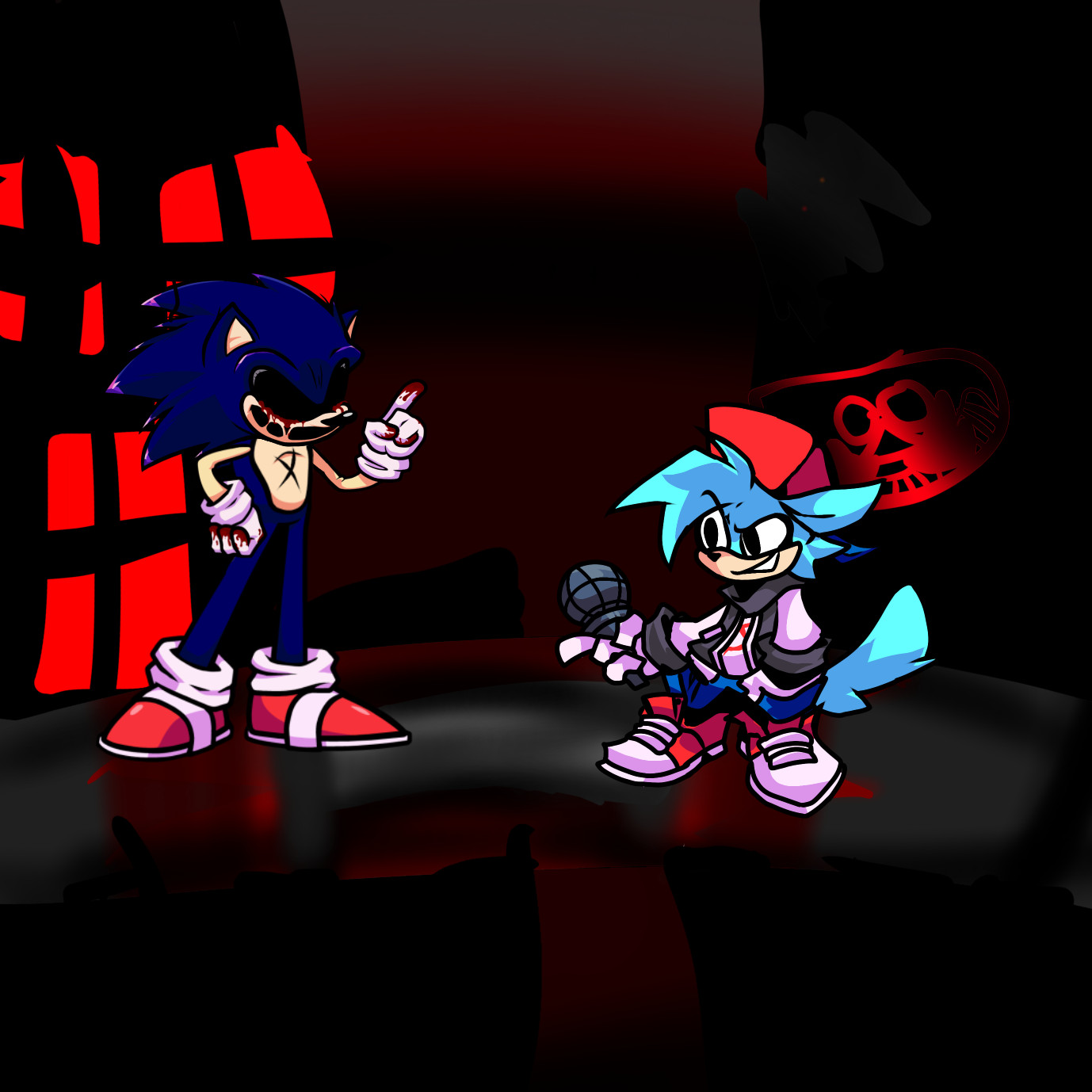 FNF: Sonic.exe: Sonics Creepypasta takeover : 2.0 [Friday Night Funkin ...