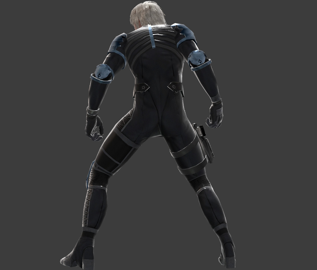 MGS2 Raiden [Fighter Pack Style] Work In Progress for Super Smash Bros ...