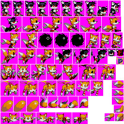 Tails.Exe Work In Progress for Sonic CD (2011) | SCD Works In Progress