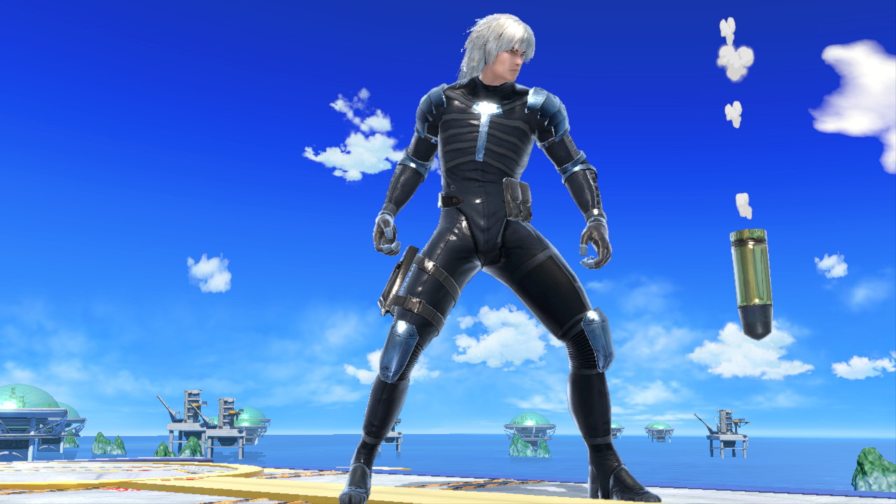 MGS2 Raiden [Fighter Pack Style] Work In Progress for Super Smash Bros ...