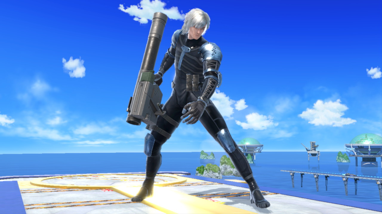 MGS2 Raiden [Fighter Pack Style] Work In Progress for Super Smash Bros ...