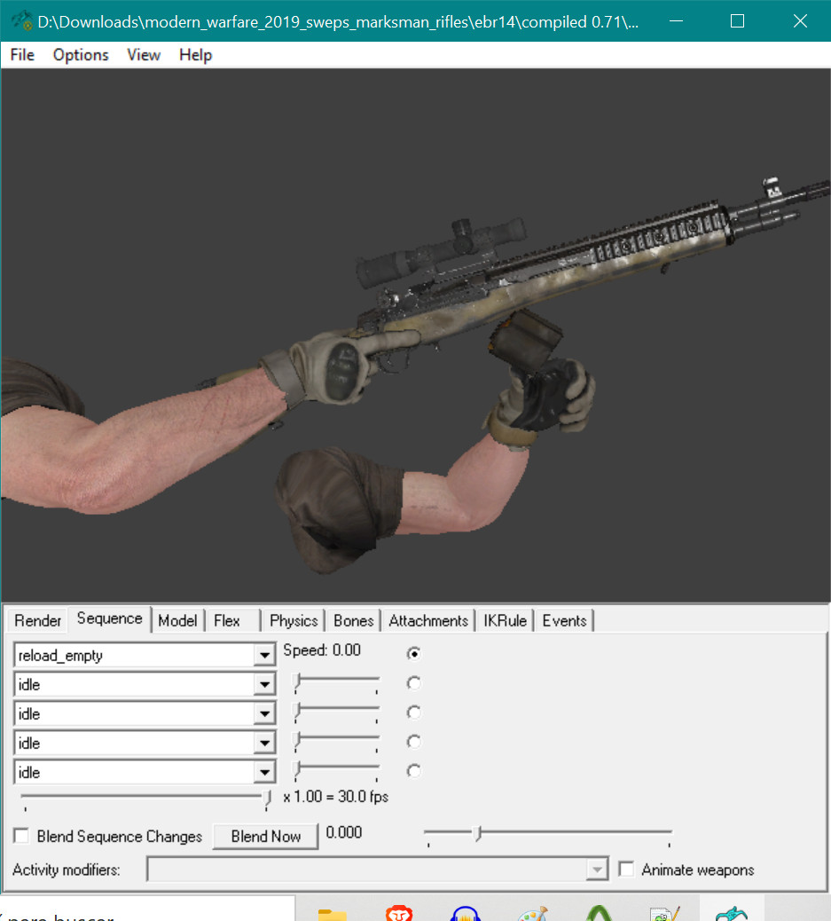 MW 2019 EBR-14 Update Work In Progress for Counter-Strike: Source | CS ...