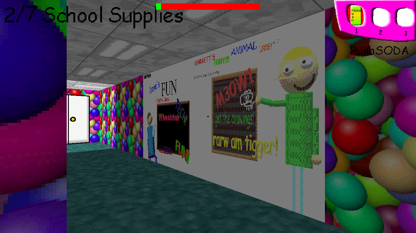 Cotton's Color Learning Game Work In Progress for Baldi's Basics ...