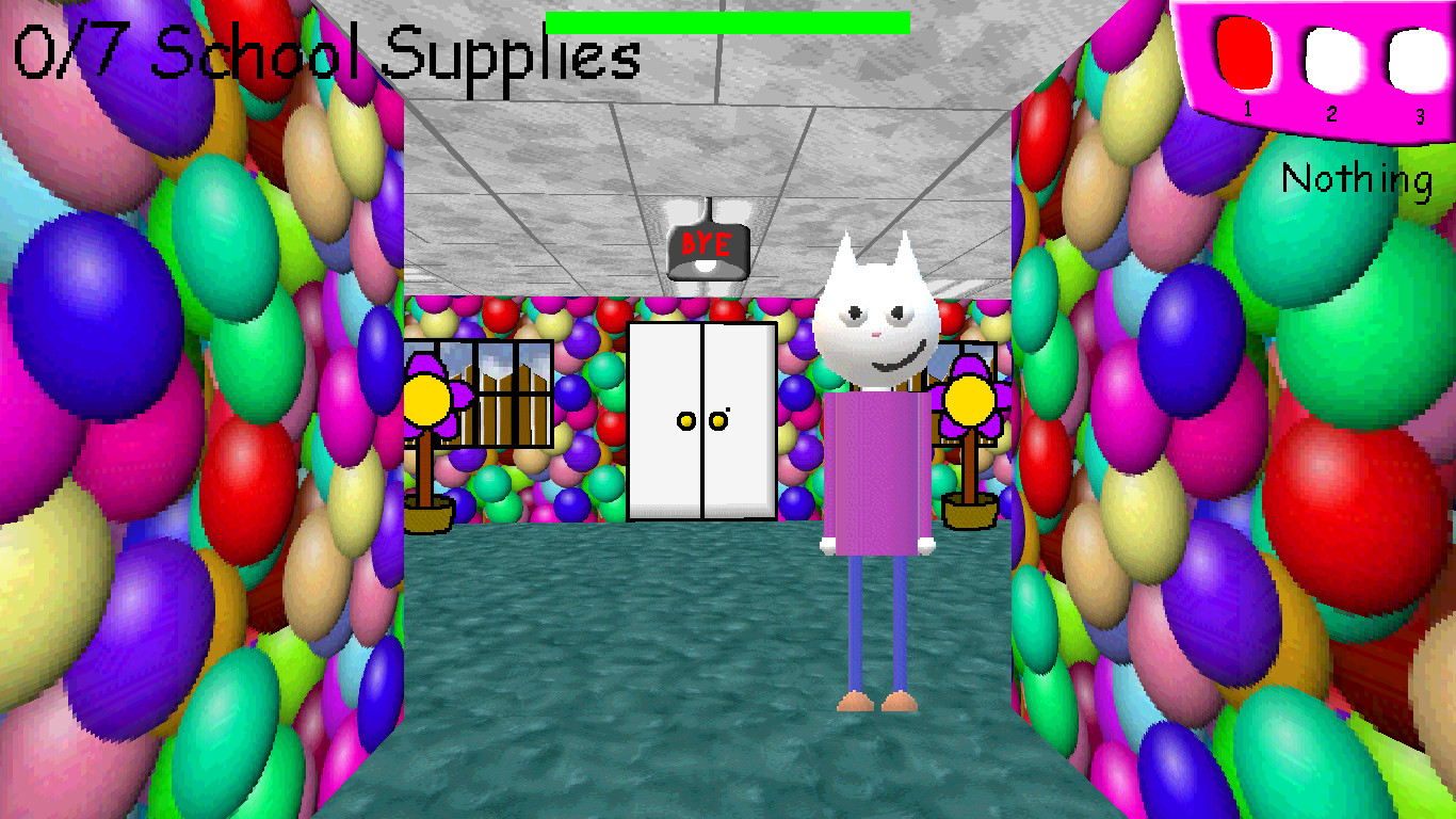Cotton's Color Learning Game Work In Progress for Baldi's Basics ...