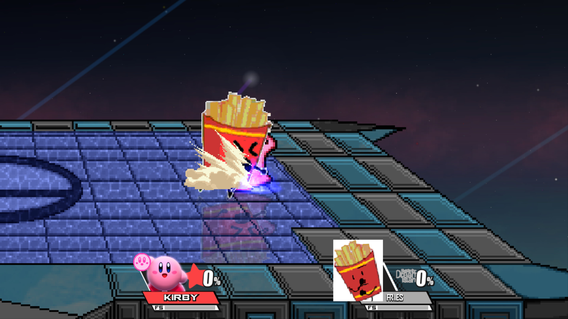 Fries (BFDI) Work In Progress for Super Smash Bros. Crusade | SSBC Works In Progress