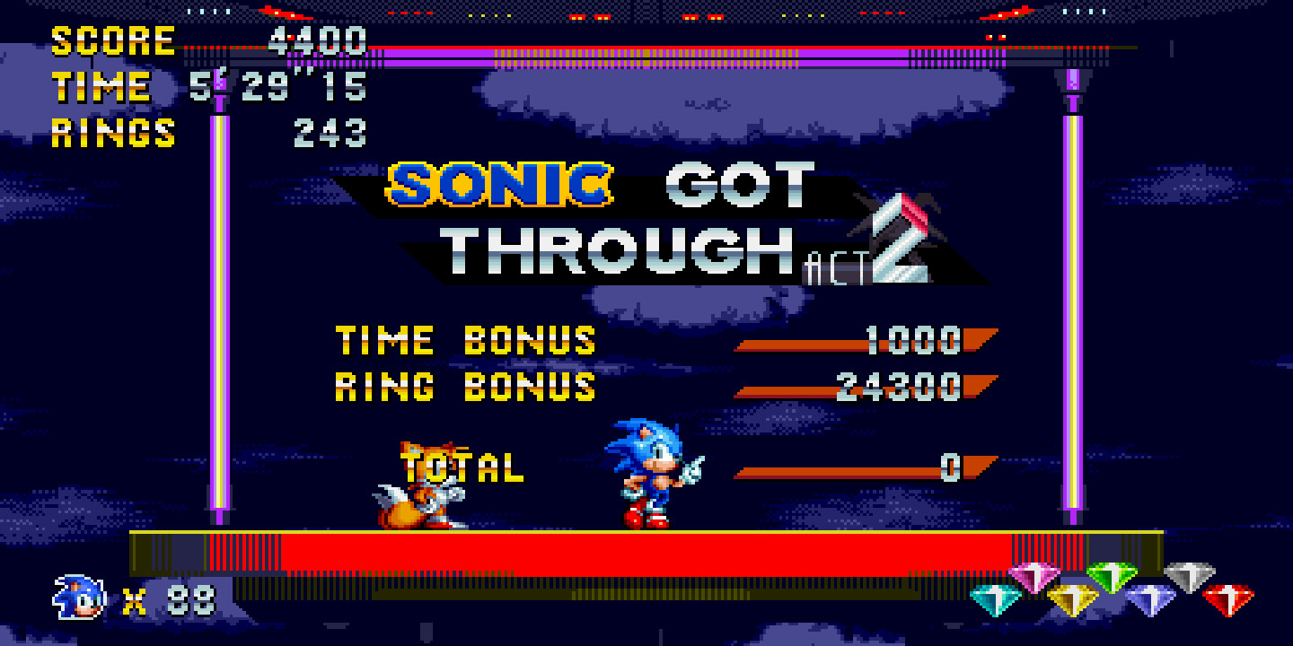 Sonic 3 & Knuckles Mania/Tria Amentia Title Cards Work In Progress for ...