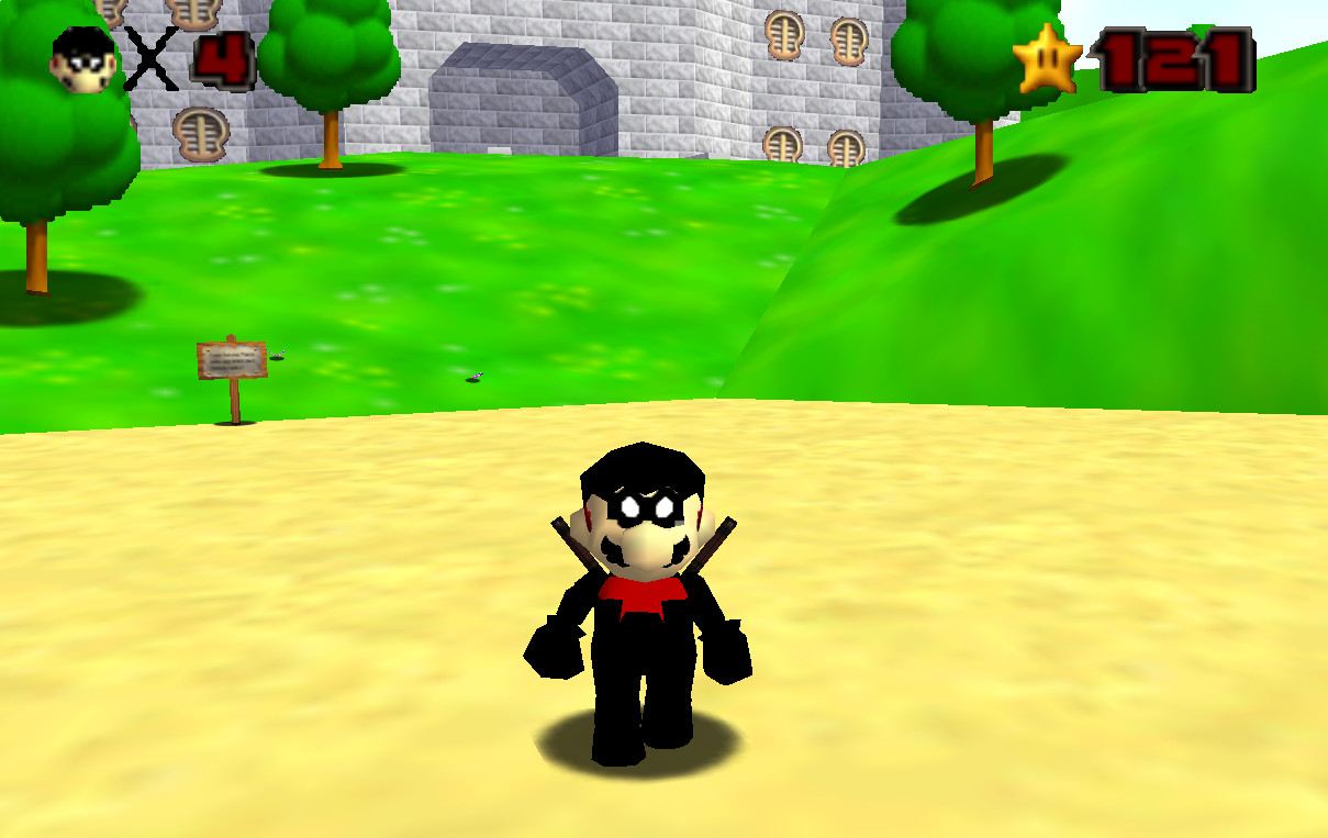 WIP Ninja Mario 64 Work In Progress for Super Mario 64 | SM64 Works In ...